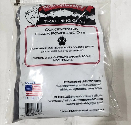 Black Powder Trap Dye – Pine Hollow Trapping and Supplies